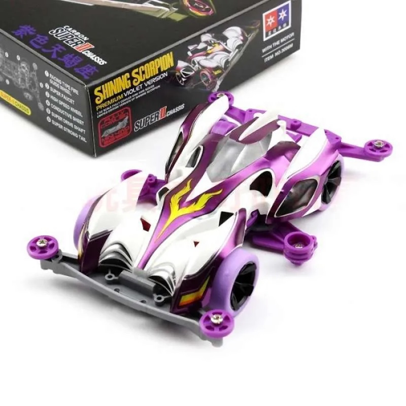 Jual Mini 4wd Rep. Tamiya Shining Scorpion Ungu Merk DAXING | Shopee ...