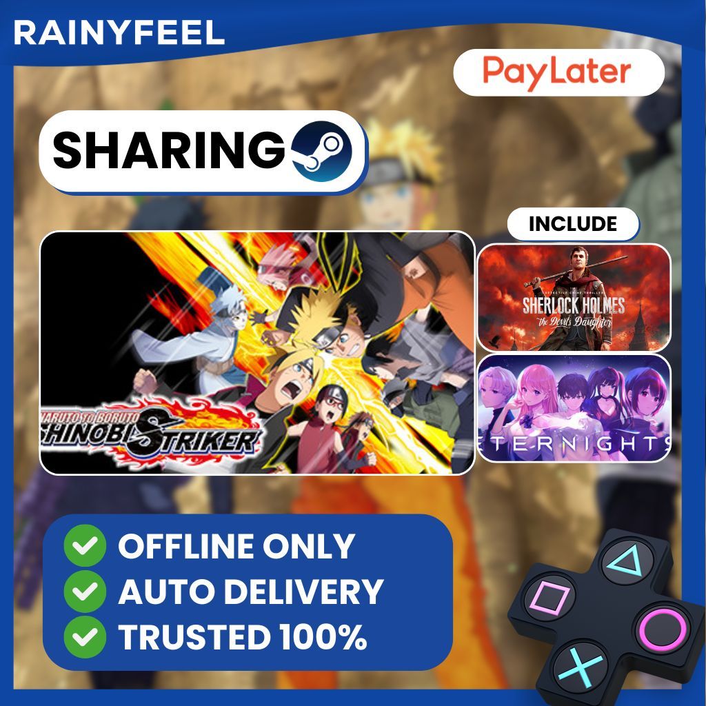 Jual [BONUS STEAM KEY] NARUTO TO BORUTO: SHINOBI STRIKER (Sharing With Sherlock Holmes: The ...