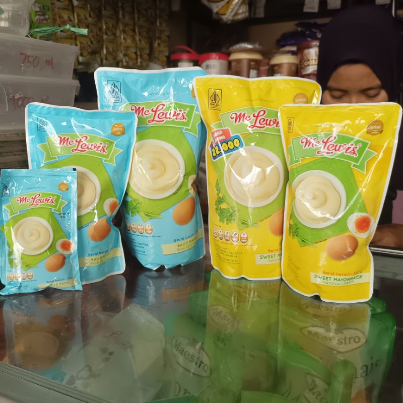 Jual sweet mayo Mc Lewis mayo sweet 1kg/mayonaise MC lewis ori 1kg/saos ...
