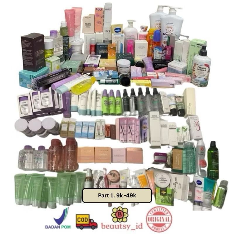 Jual Cuci Gudang Clearance Sale Make Up Skincare Original Baru Makeup ...