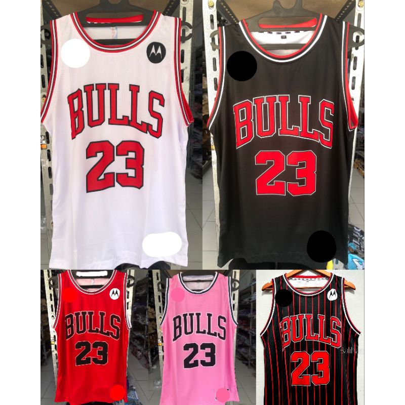 Jual Jersey Baju Basket Nba Pria Wanita Chicago Bulls Hitam Pink Putih ...