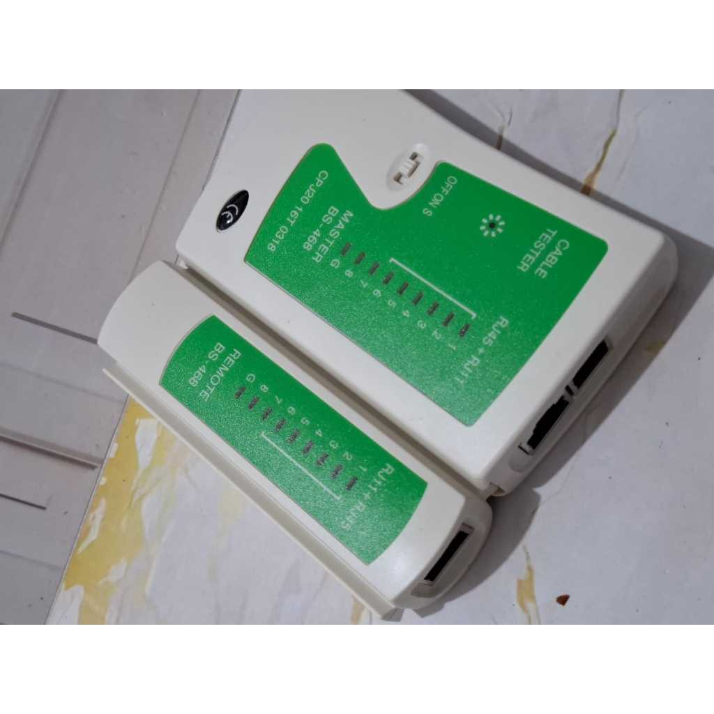 Jual LAN Tester RJ45+RJ11 Alat Penguji Kabel LAN - Dengan Baterai ...