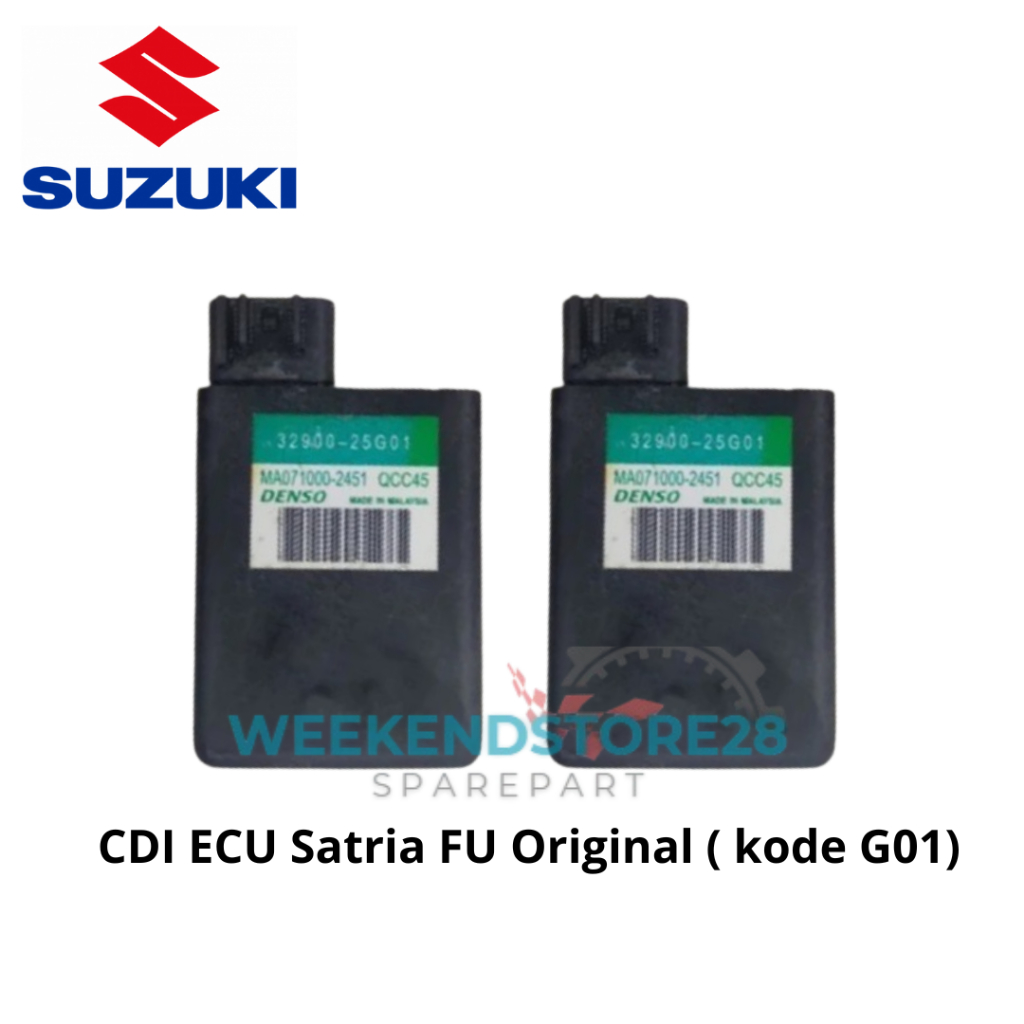 Jual CDI ECU Satria FU Original Kode G01 BAHAN UPGRADE | Shopee Indonesia