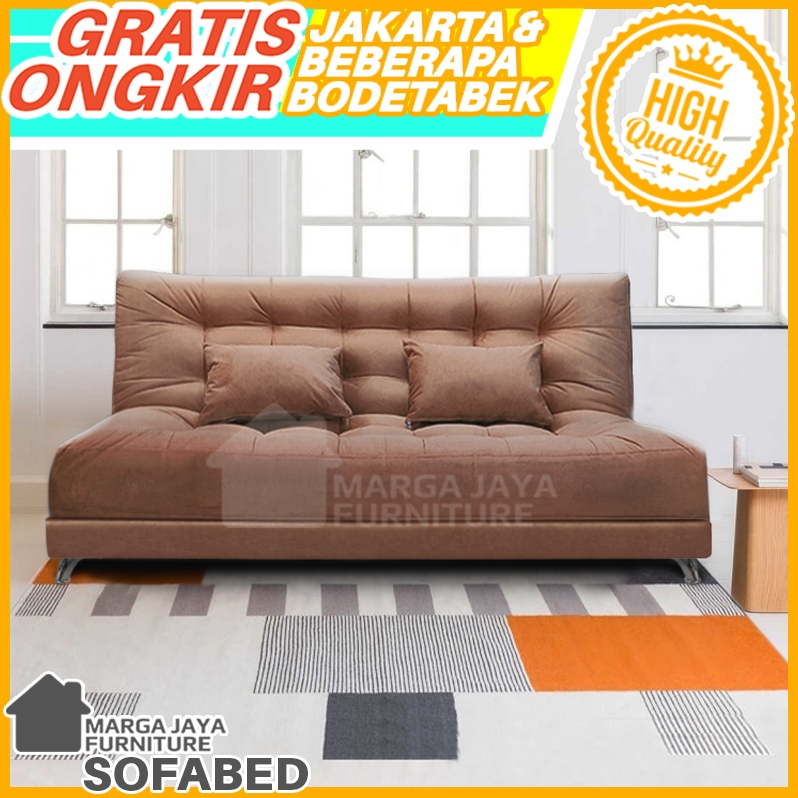 Jual Sofabed Minimalis Oscar sofa lipat ruang tamu | Shopee Indonesia