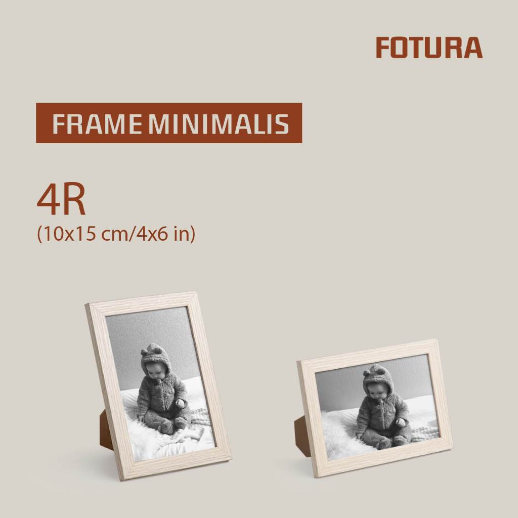 Jual Bingkai Foto Frame Pigura Minimalis 4R (10x15cm) Mika | Shopee ...