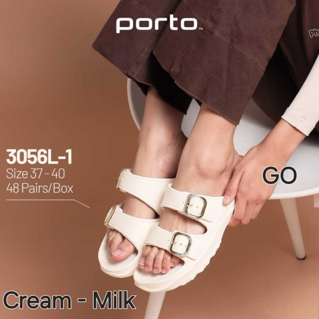 Jual sogo PORTO LADY 3056L-1 Viral Sandal HAK TINGGI WEDGESGesper ...