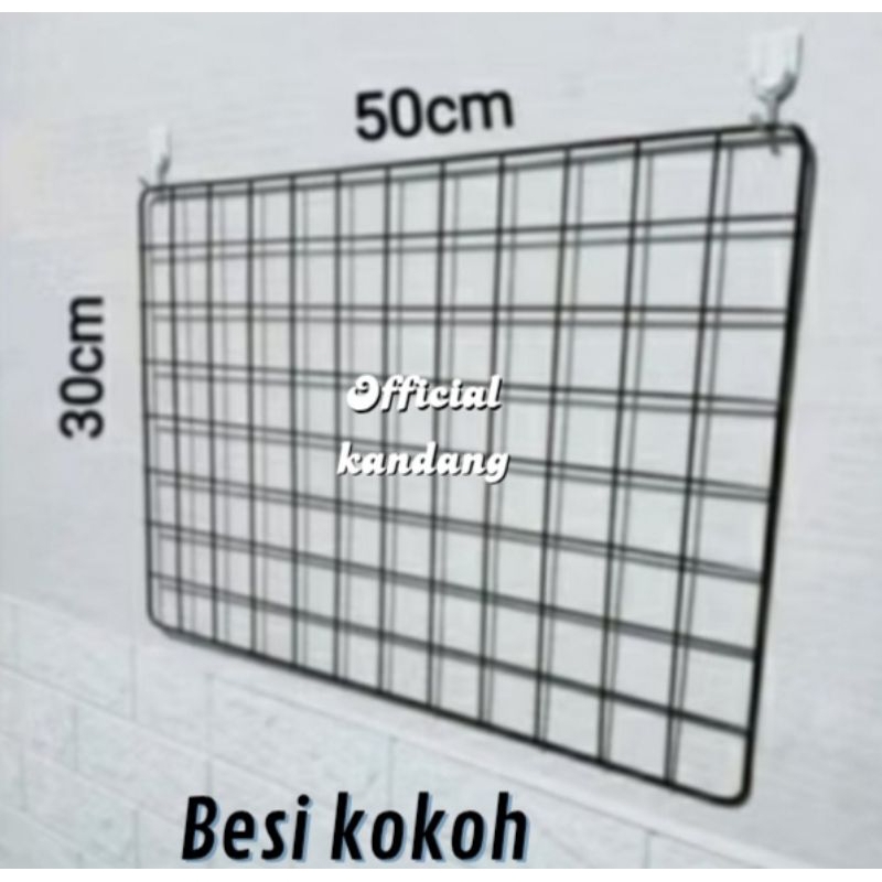 Jual Ram dingding gantung besi tebal (anti karat) ram gantung ukuran ...