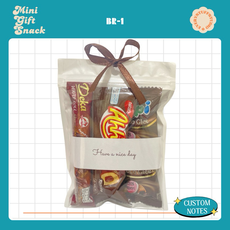 Jual MINI GIFT SNACK - CUSTOM TULISAN | FREEBIES | HAMPERS MINI ...