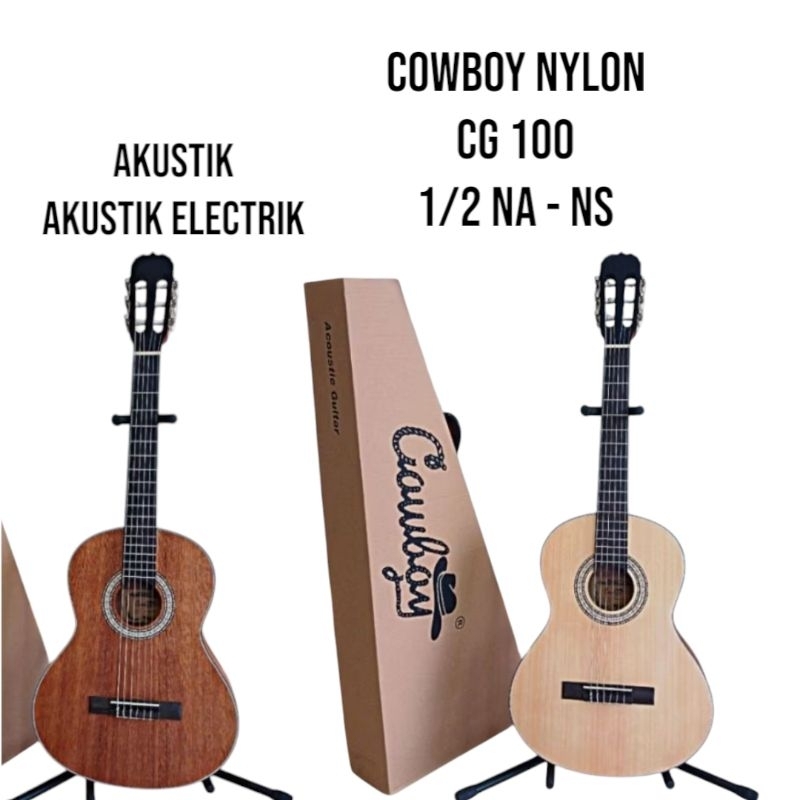 Jual gitar cowboy ukuran 1/2 CG 100 NA - NS original | Shopee Indonesia