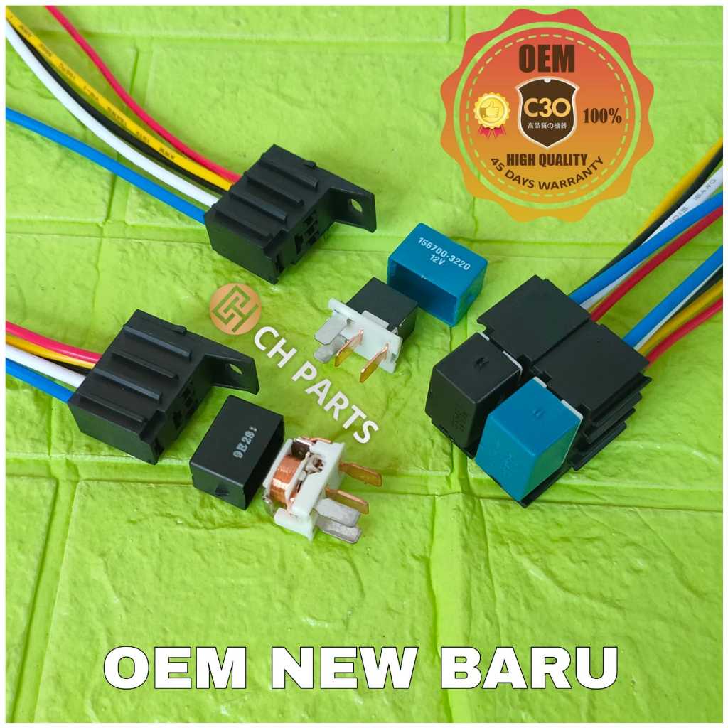 Jual Socket soket Bangku Dudukan Fuse Relay Holder Denso Nais Mitsuba ...