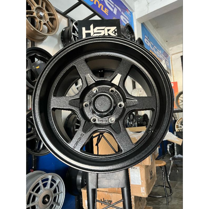Jual Velg Mobil JDM Racing HSR R17 Untuk Fortuner Pajero Triton Hilux ...
