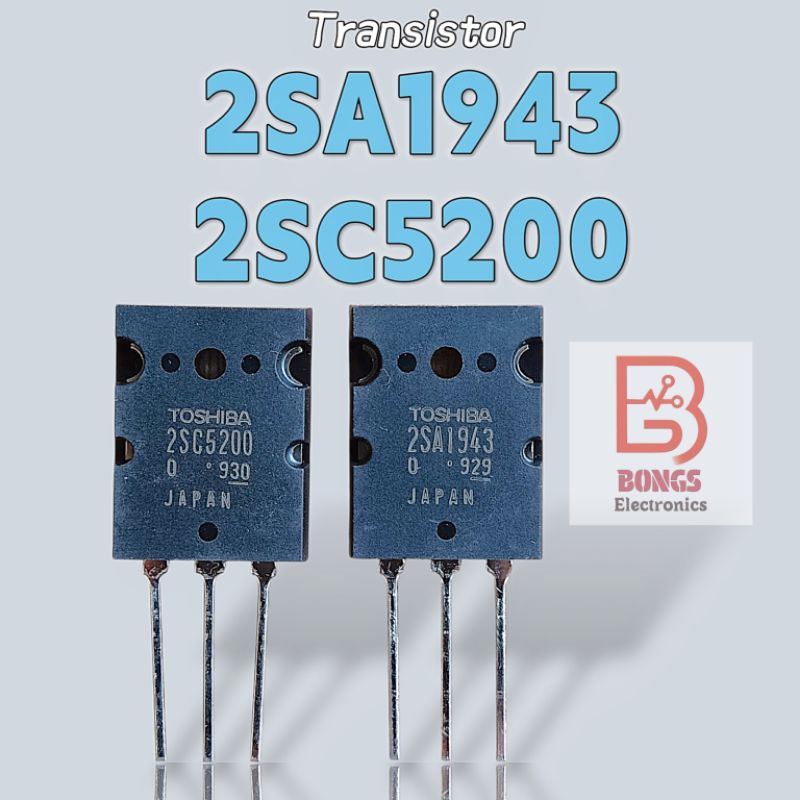 Jual Transistor 2SA1943 & 2SC5200 Toshiba (Sepasang) | Shopee Indonesia