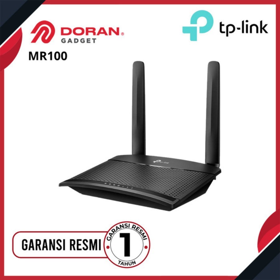 Jual TP Link MR100 4G LTE Router 300 Mbps Wireless N 4G Router MR 100 ...