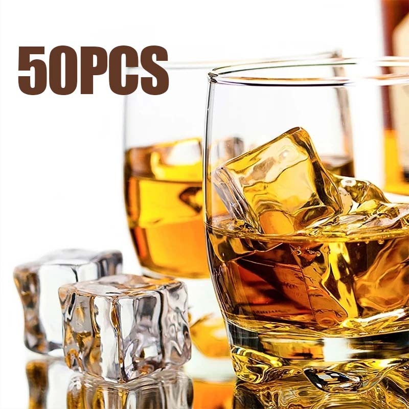 Jual 50pcs Es Batu Palsu Aksesoris Foto Produk Batu Es Kristal ...