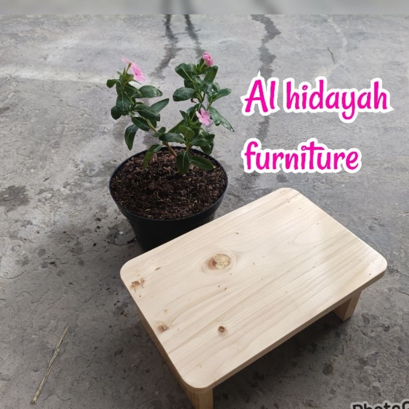 Jual Dingklik Kayu Jati Belanda Murah Sudah Fernis Gloss Halus ...