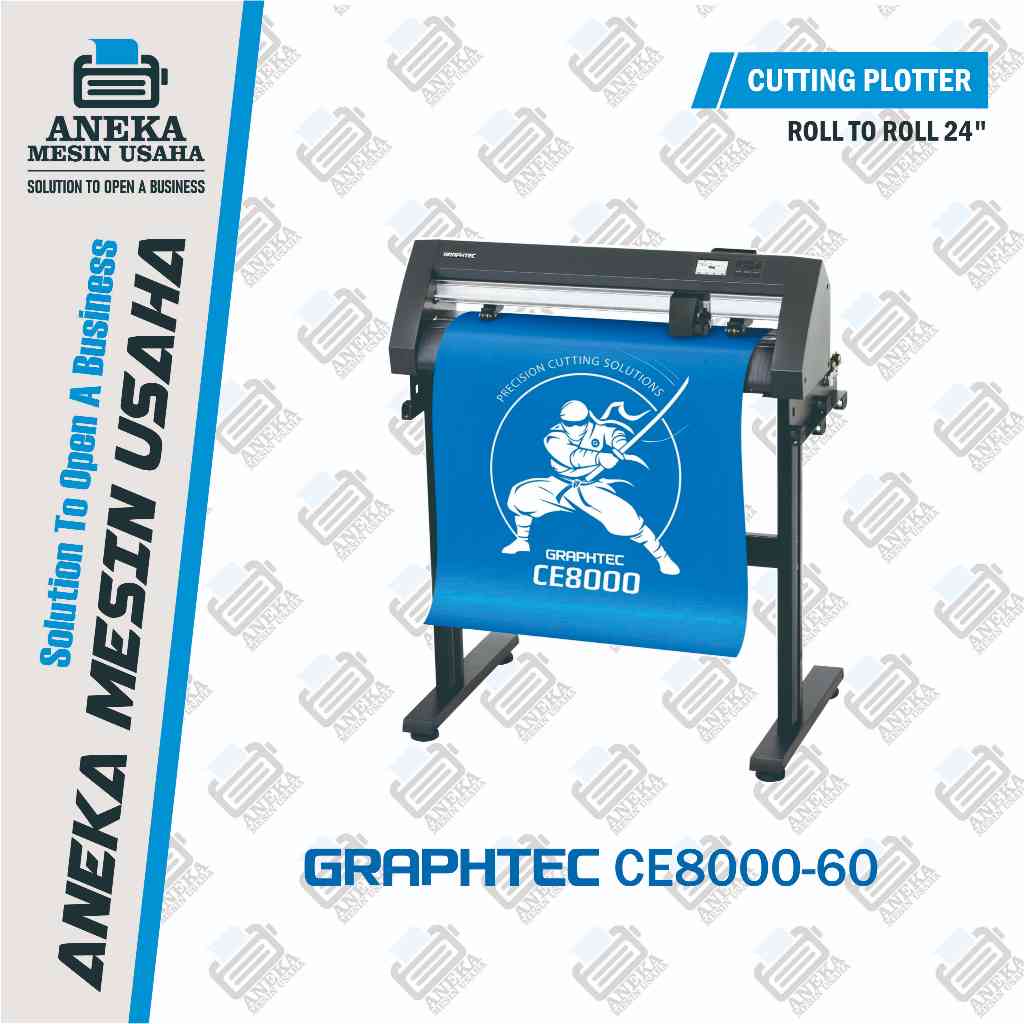Jual GRAPHTEC CE8000-60 Mesin Cutting Stiker 60cm Bonus Stand | Shopee ...