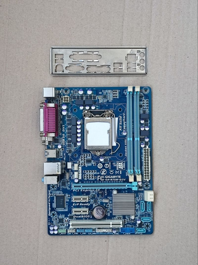 Jual motherboard mainboard gigabyte B75 soket 1155 support procesor gen ...