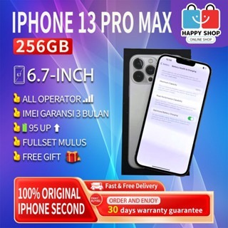Jual iPhone 13Pro Max 256GB Second Original100% 5G 6.7"OLED-Ori Fullset Mulus Normal Hp 3uTools ...