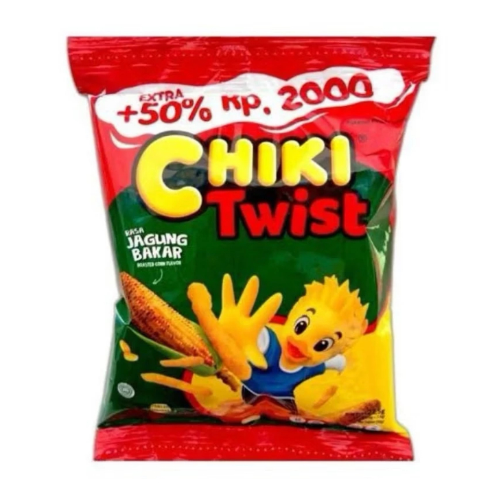 Jual CHIKI TWIST / 1 RENCENG ISI 10 PCS | Shopee Indonesia