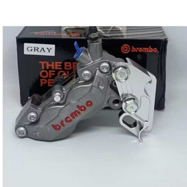 Jual Kaliper Bigpot 4p Axial Set Dudukan Bracket Kaliper Axial 4 Piston ...