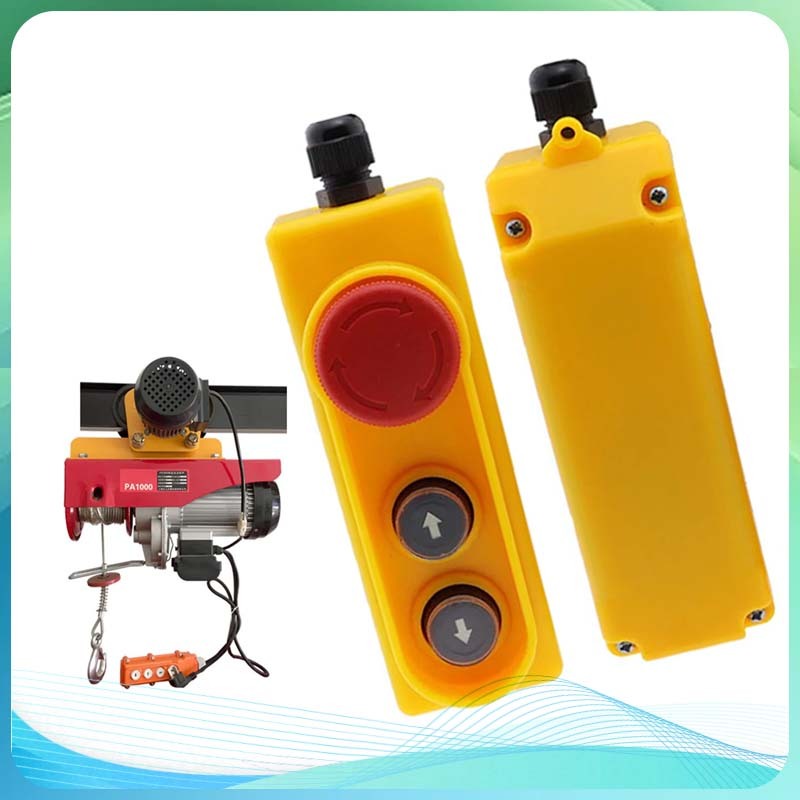 Jual Tombol Emergency Stop Remote Handle Control Hoist Remote Hoist ...