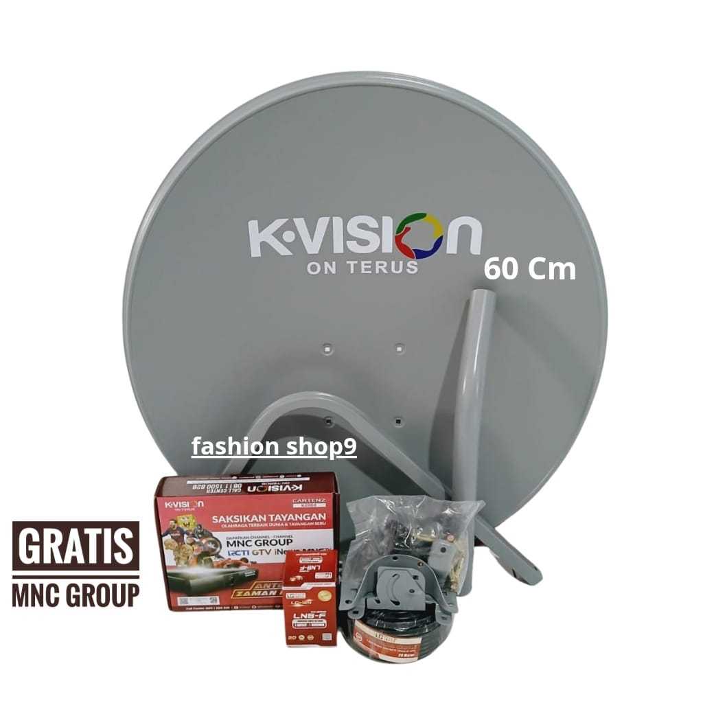 Jual Parabola kvision 60 Cm + Receiver Cartenz | Shopee Indonesia