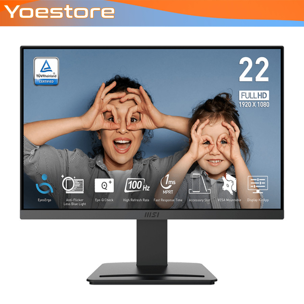 Jual MSI PRO MP223 E2 22" VA 100Hz FHD Professional Monitor | Shopee ...