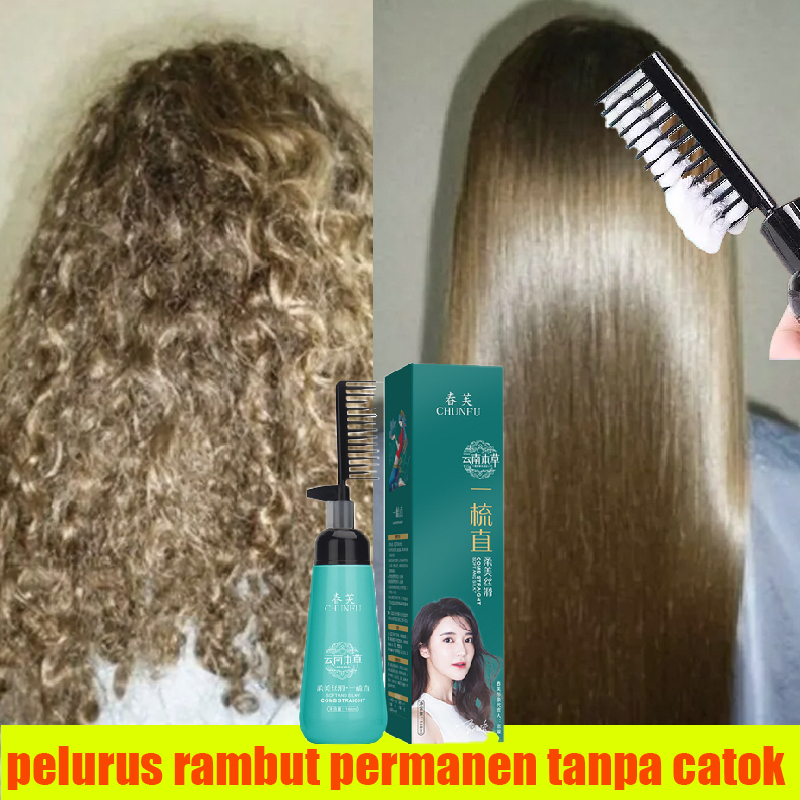 Jual Krim pelurus rambut Pelurus rambut permanen tanpa catok Cream ...