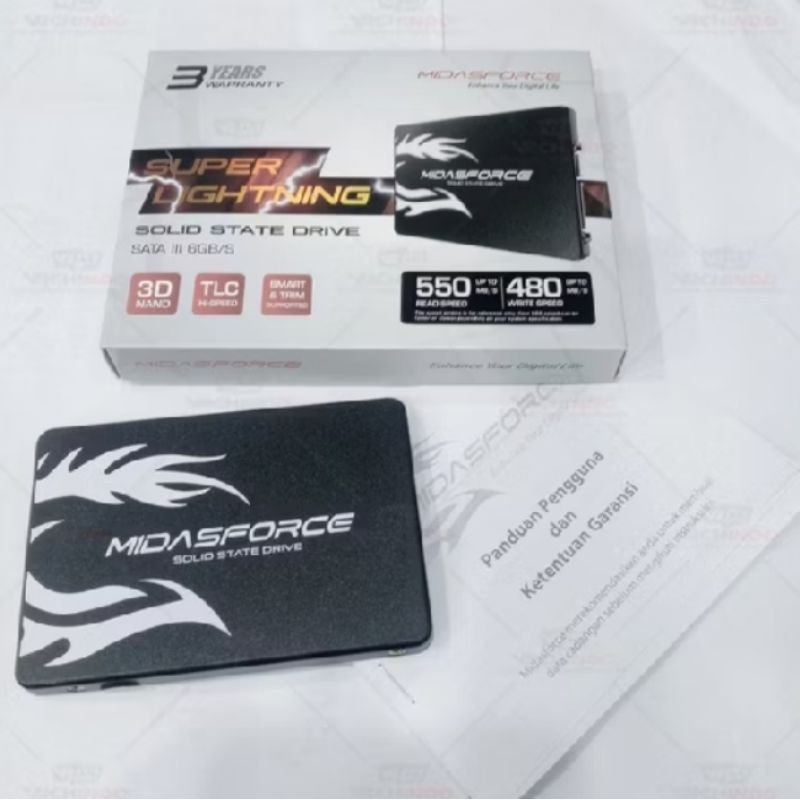Jual SSD SATA III - MIDAS Superlihtning Force | Shopee Indonesia