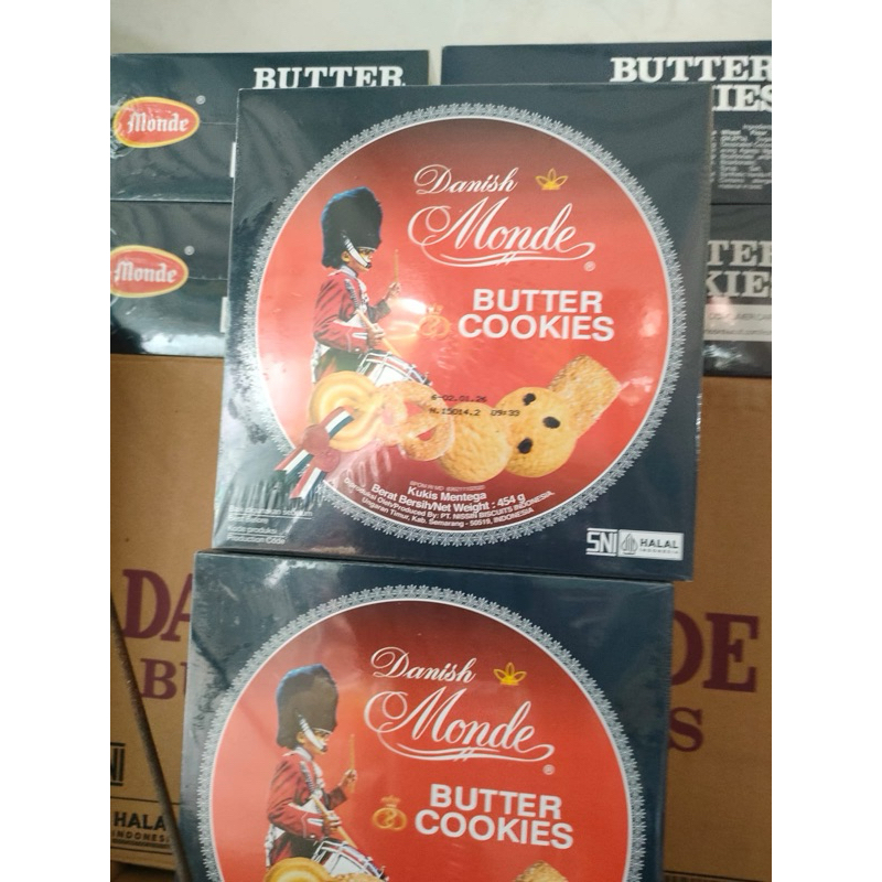Jual Monde butter cookies 454gr | Shopee Indonesia
