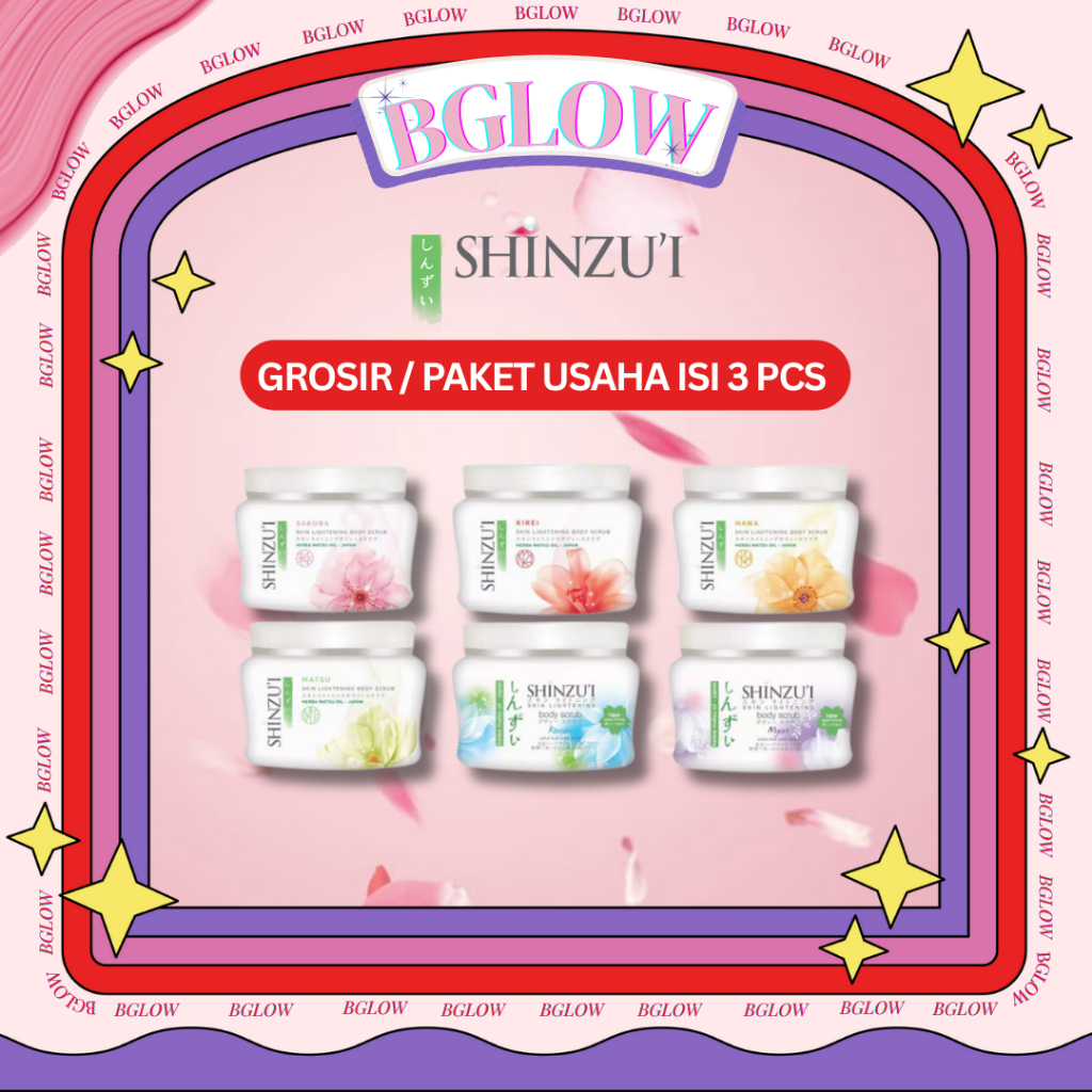 Jual [ISI 3PCS] SHINZUI BODY SCRUB / LULUR 200GR | Shopee Indonesia