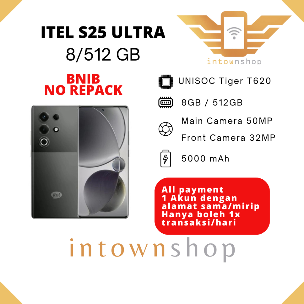Jual ITEL S25 ULTRA 8/512 GARANSI RESMI | Shopee Indonesia