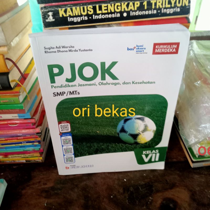 Jual Buku PJOK Pendidikan Jasmani Olahraga dan Kesehatan kurikulum merdeka SMP/MTs KELAS VII 7 ...