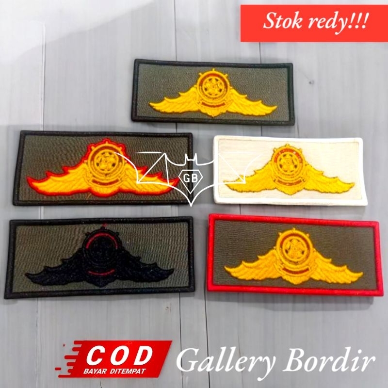 Jual bordir wing pol pp timbul 3d | Shopee Indonesia