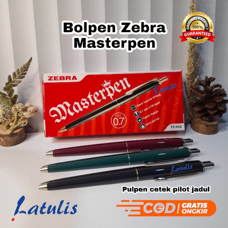 Jual PULPEN CETEK PEN PILOT JADUL ZEBRA MASTERPEN | Shopee Indonesia