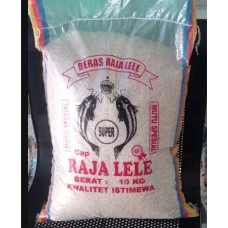 Jual BERAS Pulen Raja Lele 10kg Beras Medium petani | Shopee Indonesia