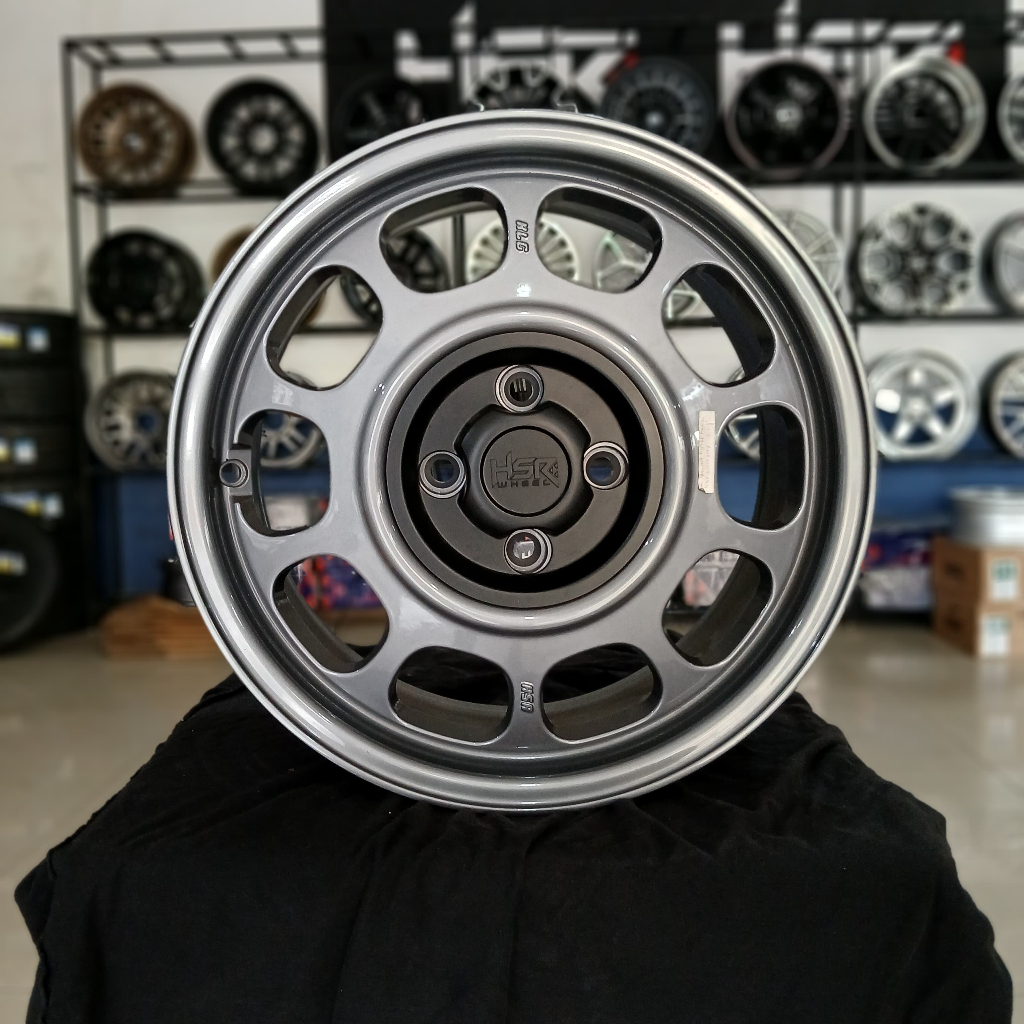 Jual velg racing kaleng r15 lebar 6,5 baut 4x100 4x114,3 buat mobil ...