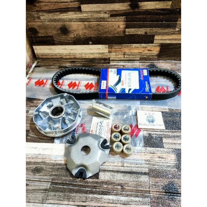 Jual rumah roller Assy set vanbelt spin SkyDrive skywave Hayate ...