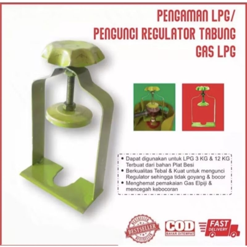 Jual Pengaman regulator - pengunci penahan regulator tabung gas 3 kg ...