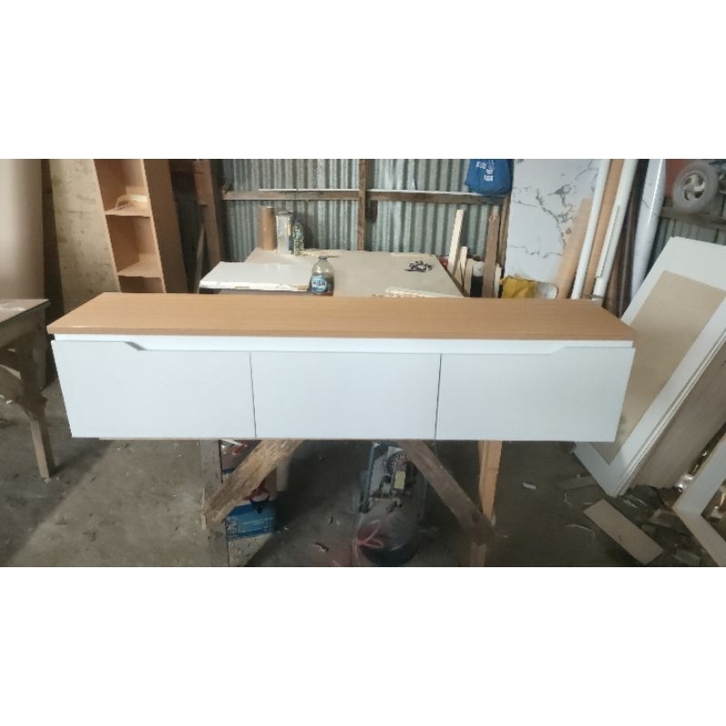 Jual Meja/Cabinet tv gantung minimalis modern. | Shopee Indonesia