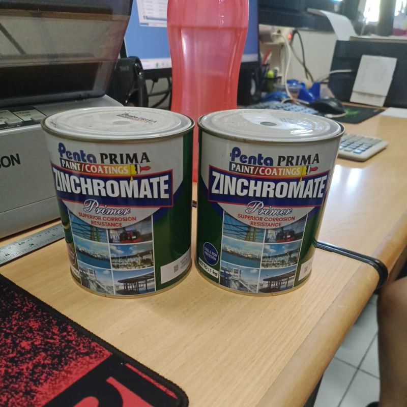Jual Cat Penta Prima zincromate primer 1kg | Shopee Indonesia