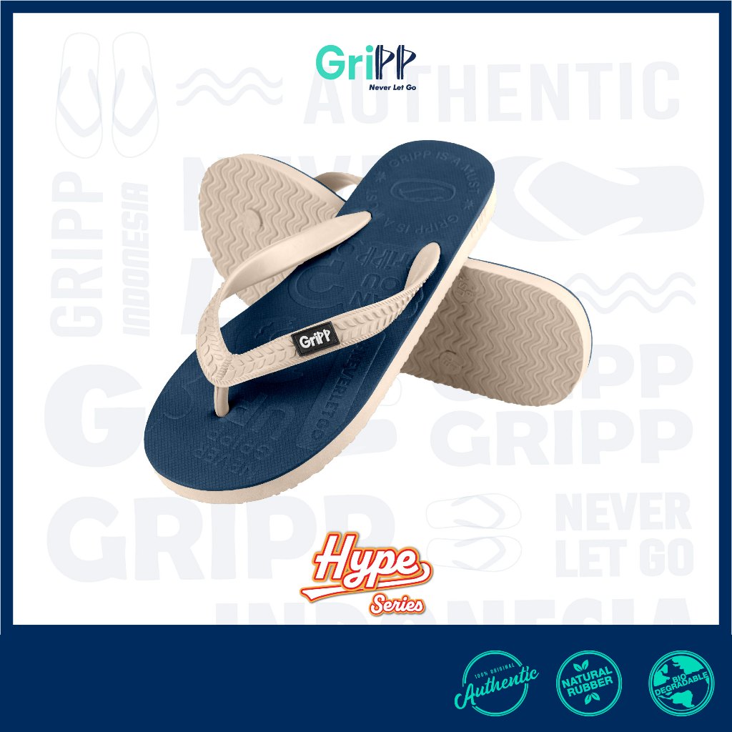 Jual GriPP - Hype Blue French Grey Wolf | Shopee Indonesia