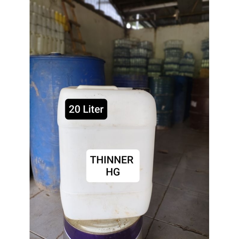 Jual THINNER HG HIGH GLOSS KEMASAN 20 LITER | Shopee Indonesia