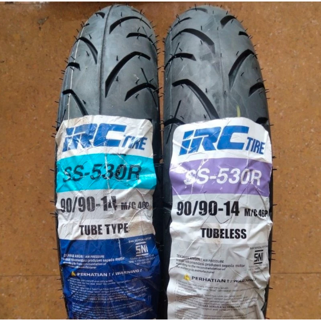 Jual Ban Motor IRC SS 530F ( SS530F ) NR76 80/90-14 90/90-14 Tubetype ...