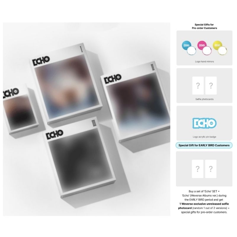 Jual PO] 2nd Solo Album JIN - Echo | Kim Seokjin BTS Set / Random / pilih versi | Standard ...