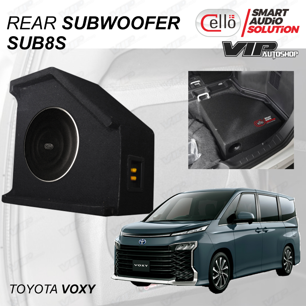 Jual Toyota VOXY subwoofer bagasi belakang slim CELLO audio speaker ...