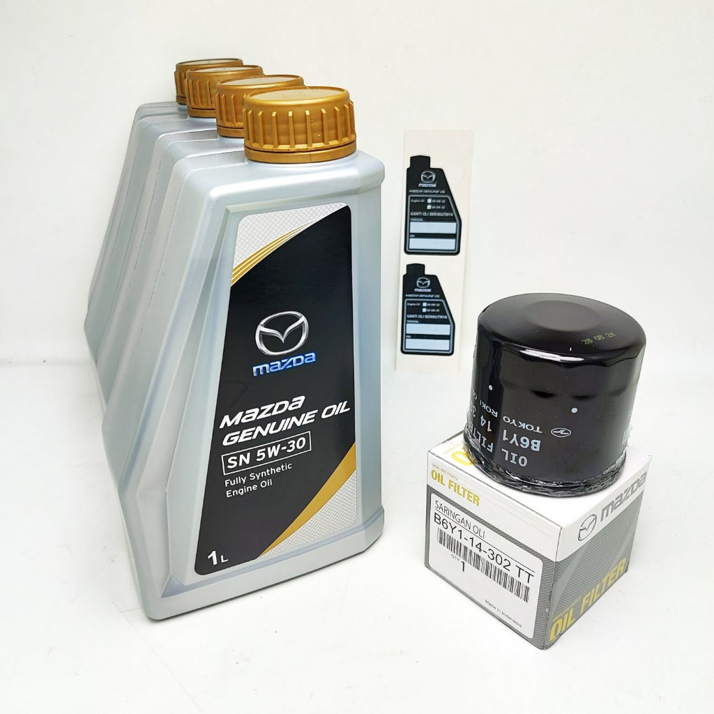 Jual Paket Oli Filter Mazda 2 Non Skyactiv Mazda Genuine Oil | Shopee ...