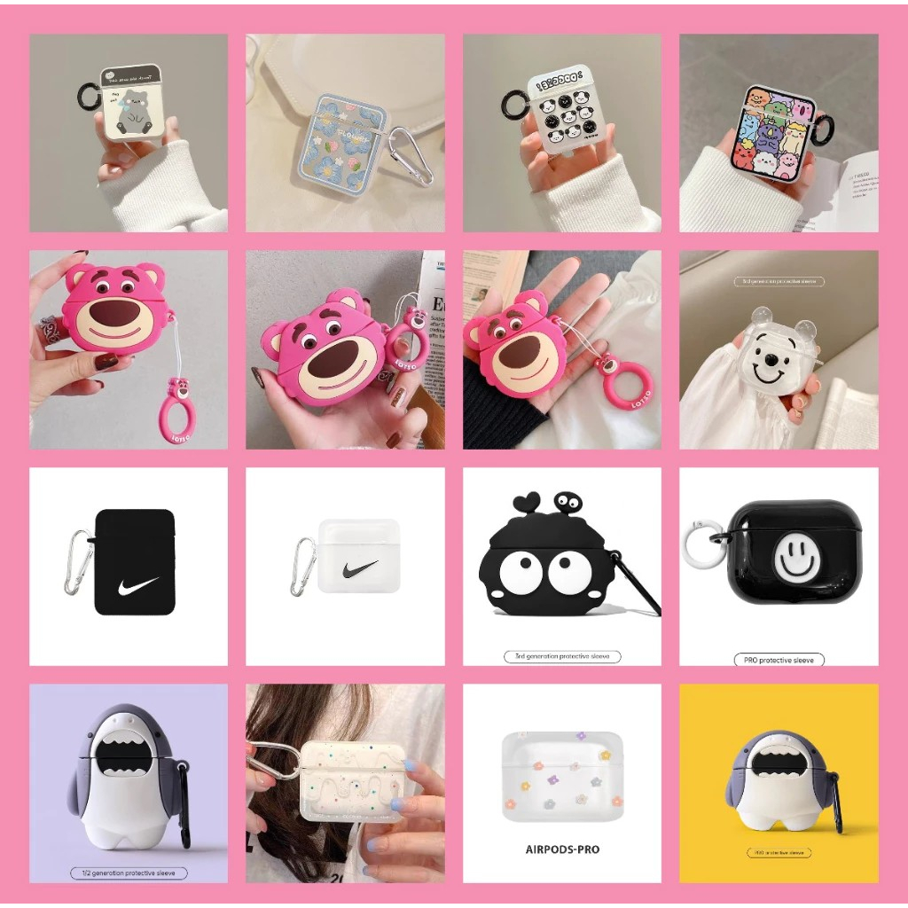 Jual Case for AirPods/AirPods Casing for AirPods Gen 1 2 Case Cover ...