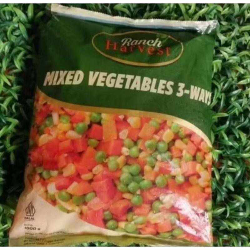 Jual HALAL Aviko Mix Vege 3 ways 1kg Vegetable Mix Frozen ( Instan Only ...