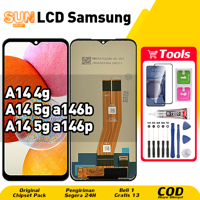 Jual 【ORIGINAL】LCD FOR SAMSUNG A14 4G / Samsung A14 5G A146B / Samsung ...
